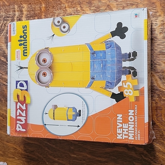 Puzz 3d | Toys | Puzz 3d Kevin The Minion Puzzle New Movie | Poshmark
